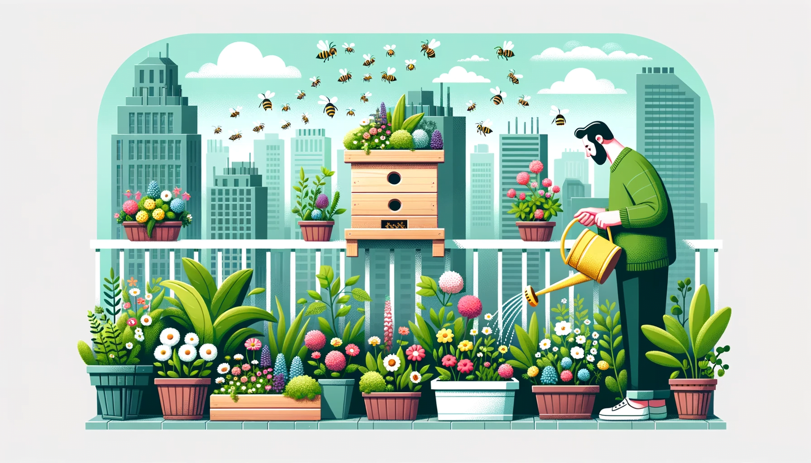 Urban Beekeeping: The Buzz in the Concrete Jungle