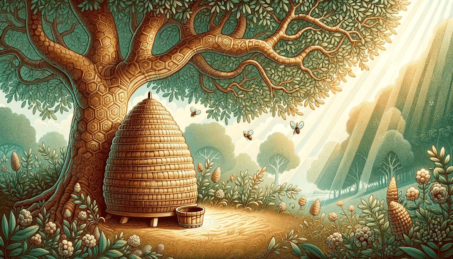 The Intriguing World of Skep Beehives