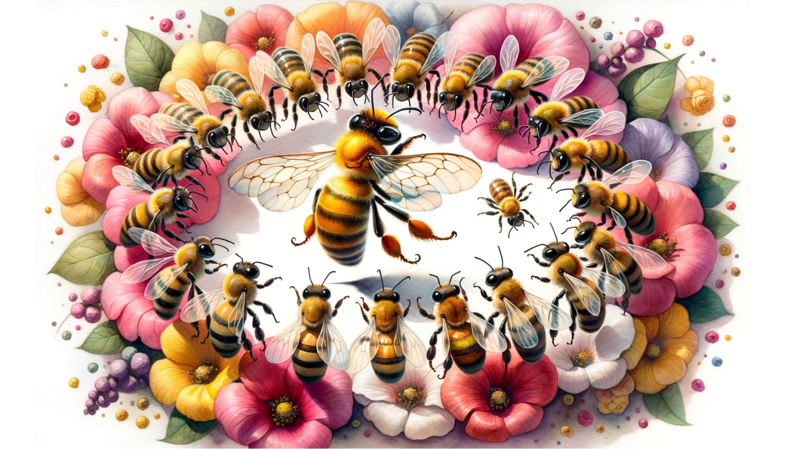 Bee Round Dance: Nature's Intricate Communication