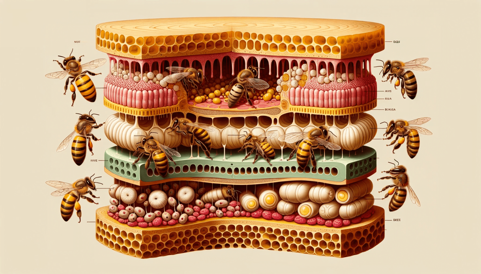 Larvae Feeding Bees: An In-depth Exploration