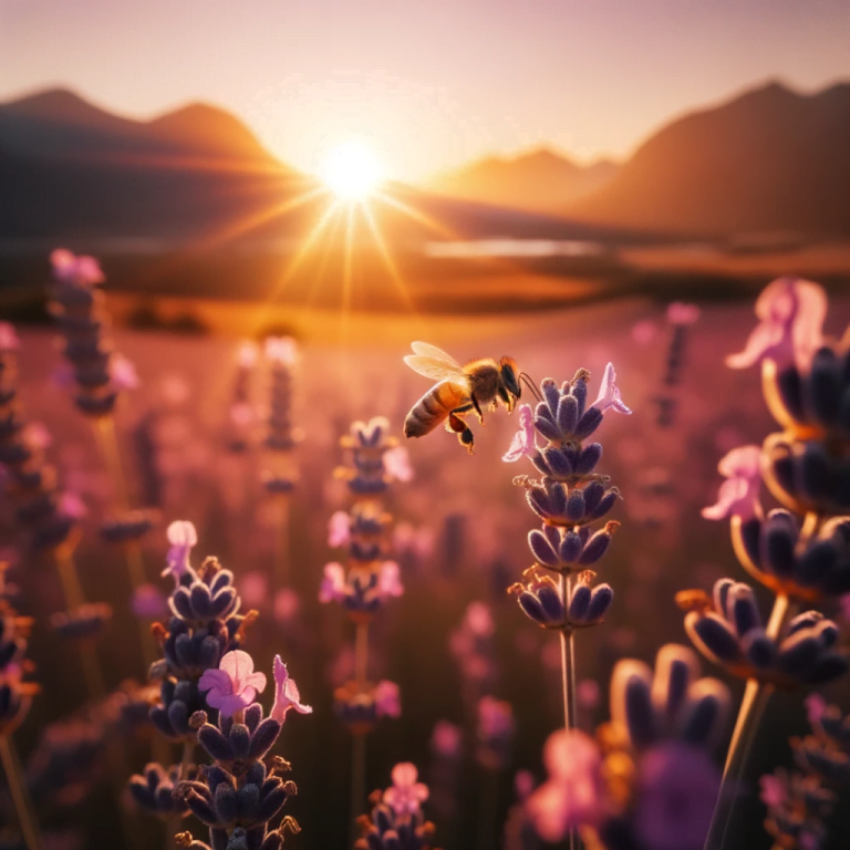 Honeybee Interaction with Flowers: The Intricate Dance of Nature
