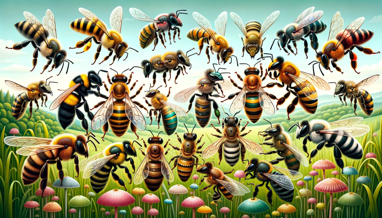 Interaction with Other Bees
