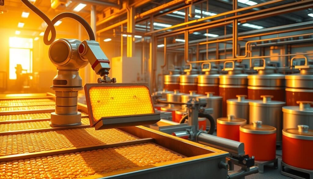 Automated honey extraction technologies: Efficiency and Precision