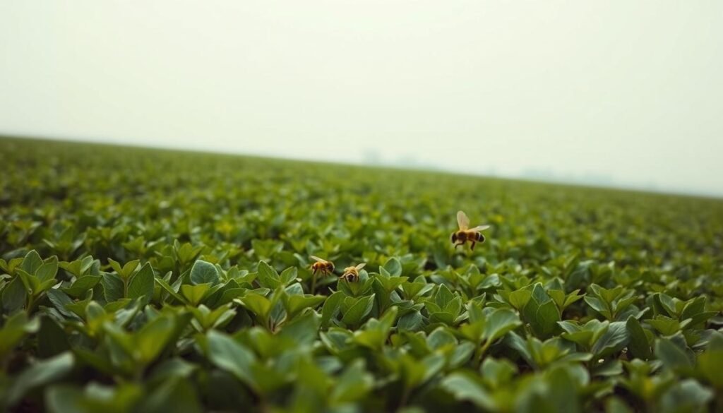 Learn How monoculture farming harms bees and Ecosystems