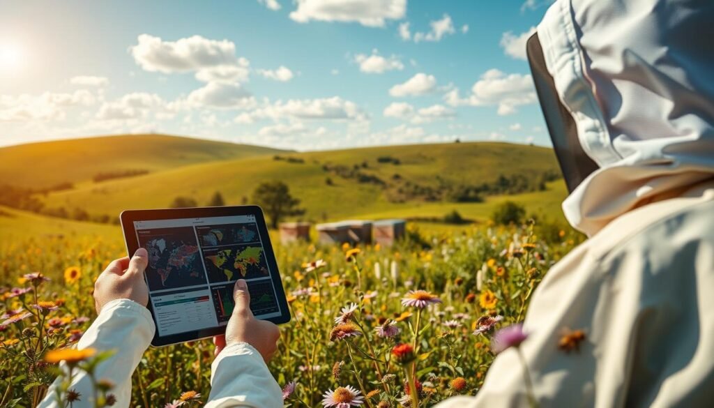 Using AI to predict nectar flows in Beekeeping