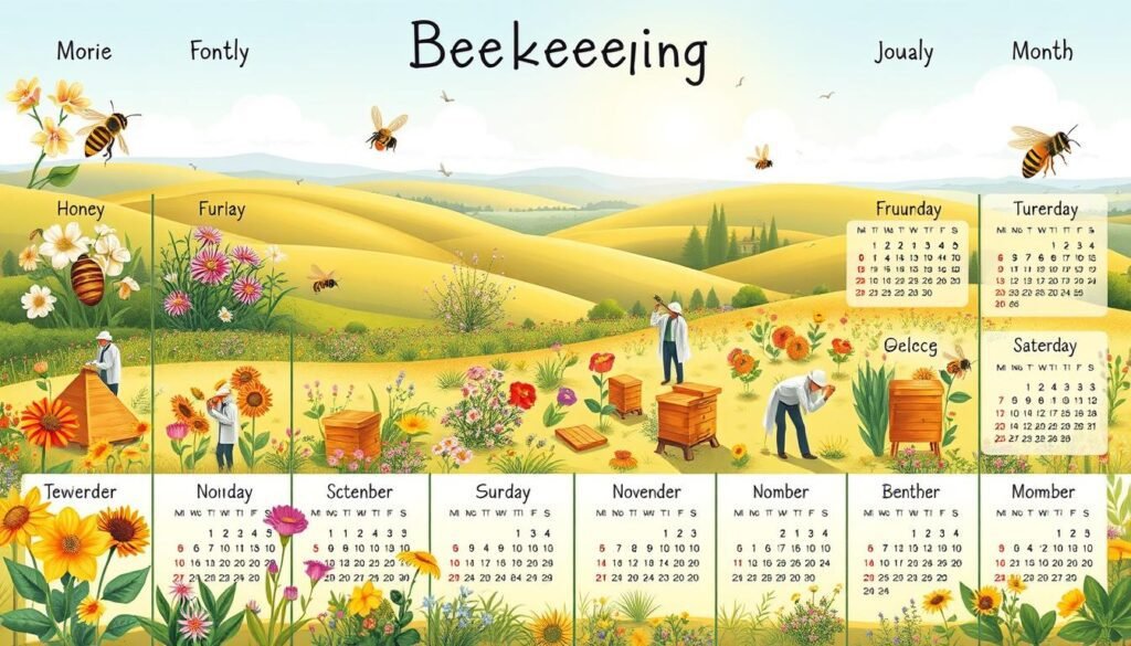 Seasonal Beekeeping Calendar (Monthly Tasks): Essential Guide